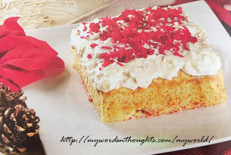 Coconut Cake with Coconut Frosting - My Words & Thoughts